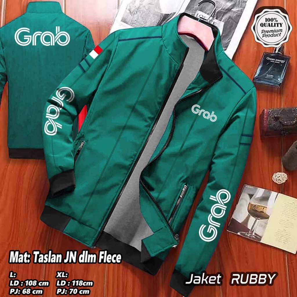 Jual JAKET PARASUT DRIVER GRAB TERBARU 2024 KEREN / BISA PRIA DAN ...