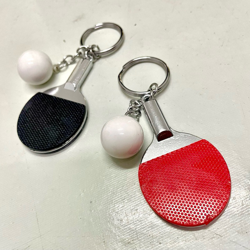 Jual Gantungan Kunci Bat Tenis Meja Ping Pong Miniatur Bet Ping Pong ...