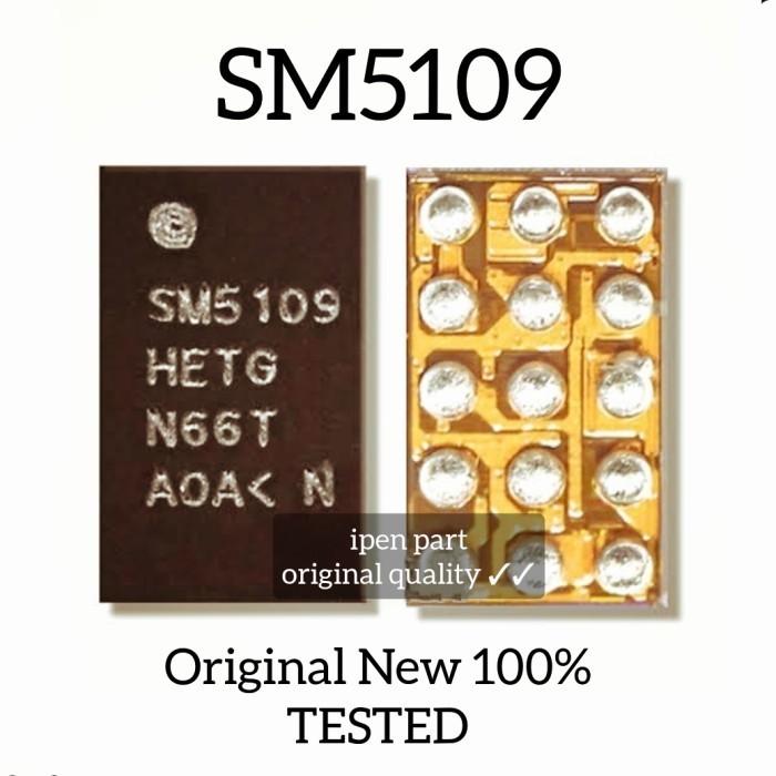 Jual IC Display Sm5109 Vivo Y81 Original New Tested IP3MART | Shopee ...