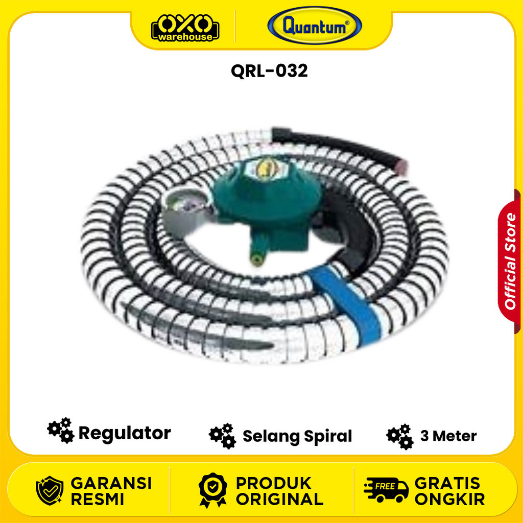 Jual Quantum Regulator Paket Selang tipe QRL-032 / QRL-042PLUS / QRL ...