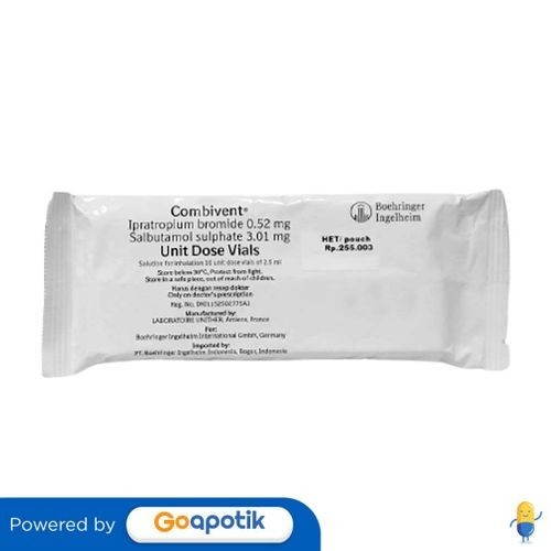 Jual Combivent Udv Cairan Inhalasi 2.5 Ml Pack 10 Vial | Shopee Indonesia