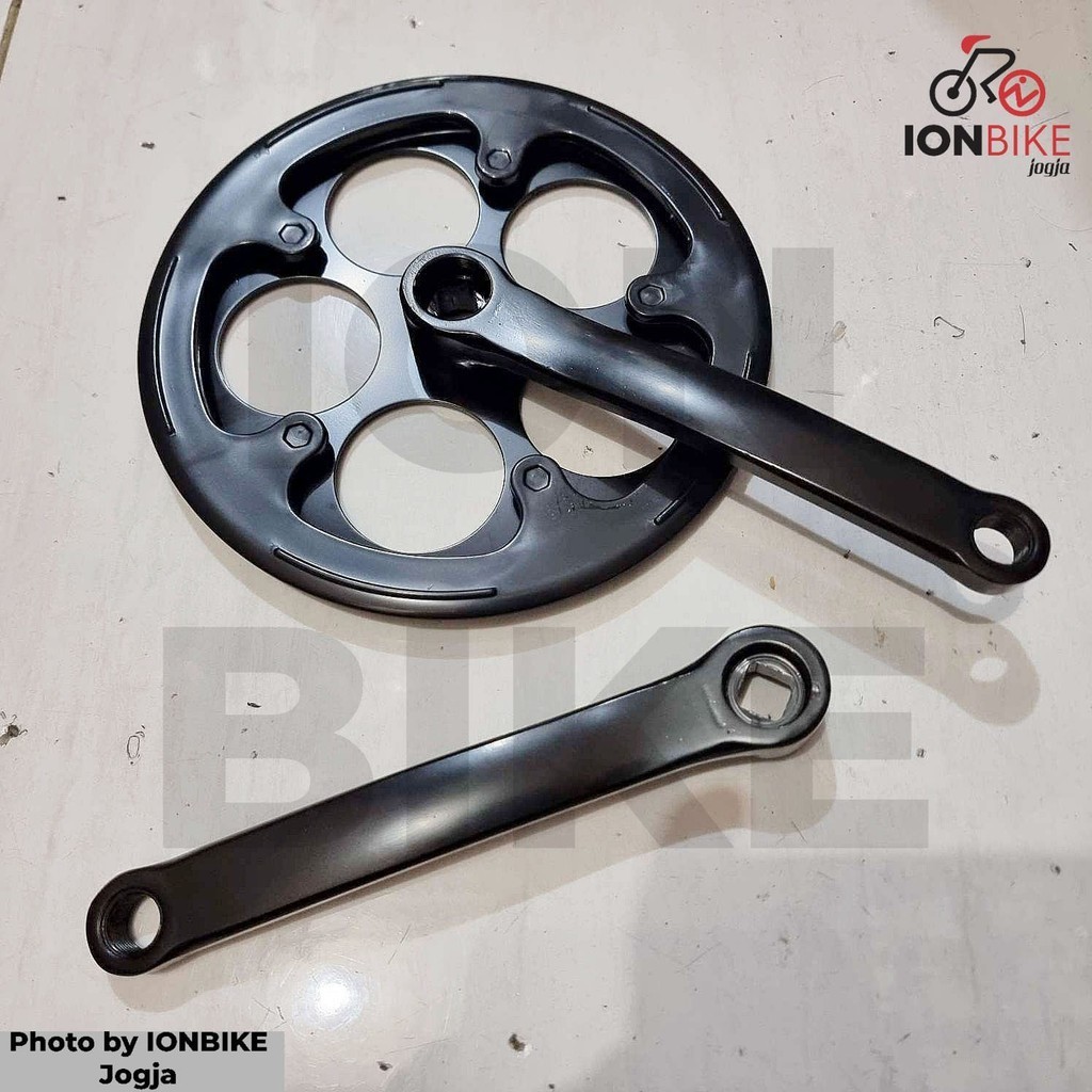Jual Crank Sepeda Fixie 44T 44 T Gir Gear Tengah 1 Single Speed BB ...