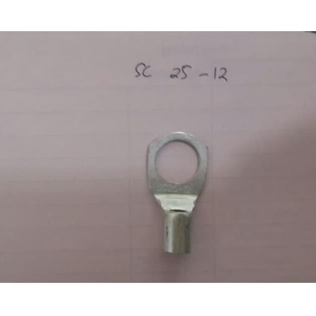 Jual Kabel Skun SC / Skun Kabel SC 25-12 / Cable Lug / Scun Cable 25-12mm | Shopee Indonesia