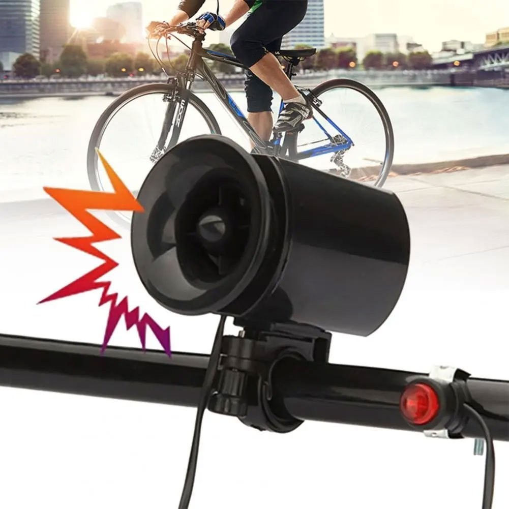 Jual Large Bicycle Horn OMSE3OBK Sound / Klakson Sepeda - Black ...