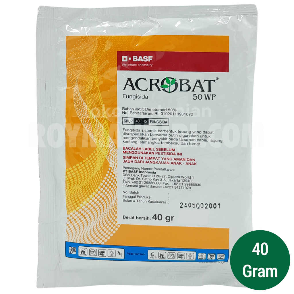 Jual Fungisida Acrobat 50WP @40 gram | Shopee Indonesia