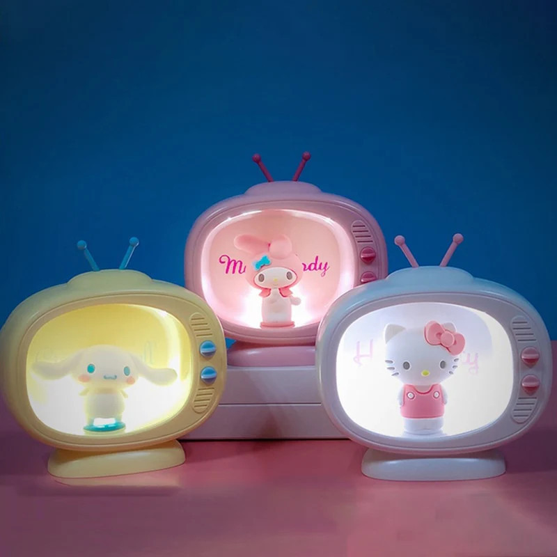 Jual Lampu Tidur Malam Sanrio LED Karakter Kuromi Tv Box Rechargeable ...