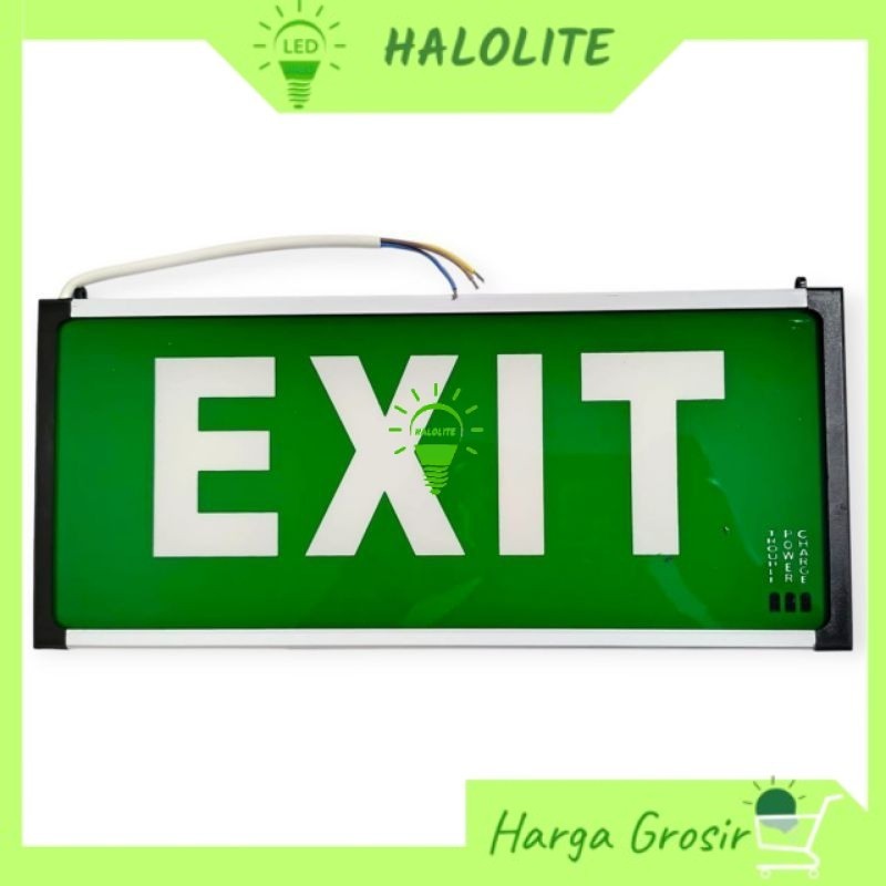 Jual Lampu EXIT LED / Lampu petunjuk darurat Emergency EXIT Lamp/EXIT ...