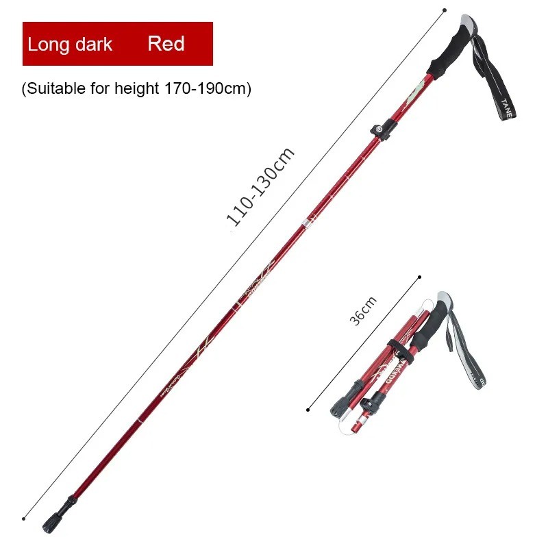 Jual Tracking pole Tongkat Gunung Hiking Trekking Pole tektok Lipat 30 ...