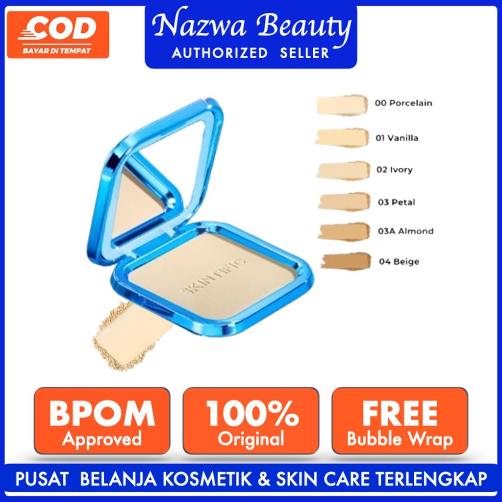Jual SKINTIFIC - Ultra Cover Powder Foundation 9g | Two Way Cake ...