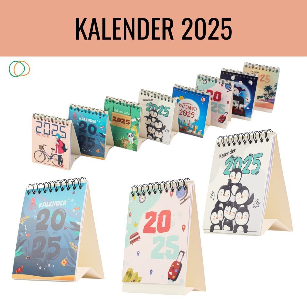 Jual KALENDER 2025 / KALENDER MEJA 2025 / KALENDER MINI 2025 / KALENDER ...