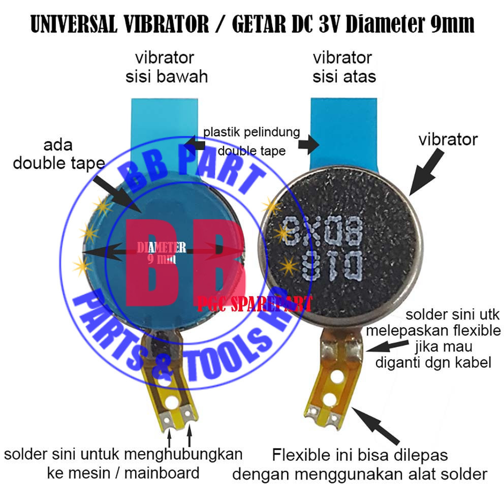 Jual Universal Vibrator HP Tablet / Alat Getar pakai Flexible dengan ...