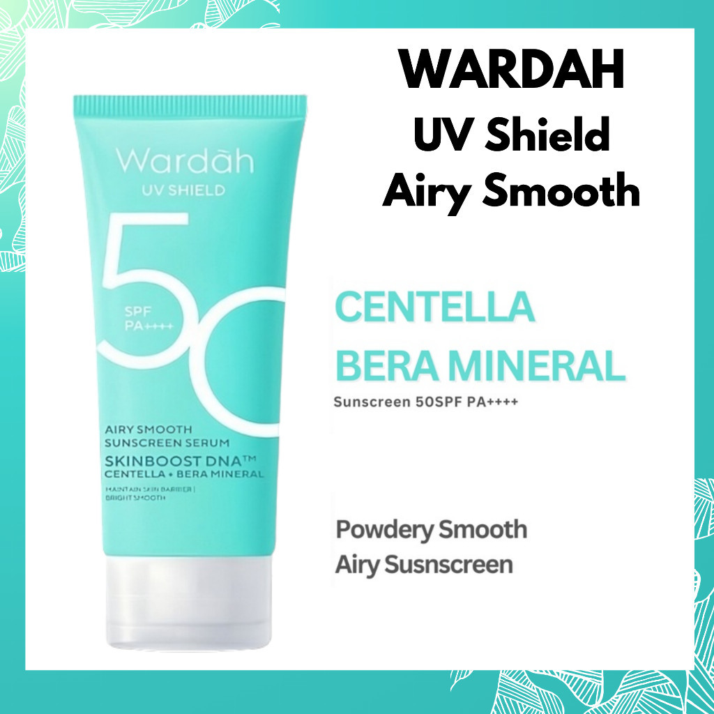 Jual Wardah UV Shield Airy Smooth Sunscreen Serum SPF 50 PA++++ 40ml / 25ml / 40 ml / 25 ml ...