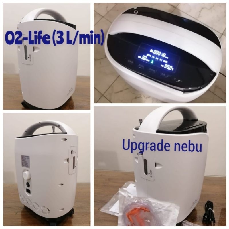 Jual promo_spesial Oxygen Concentrator Mesin Oksigen O2-Life 3 Liter ...