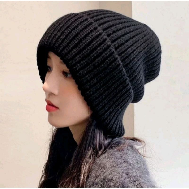 Jual Topi Kupluk Rajut Fuji / Furtalk Topi Kupluk Dewasa Knitted Hat ...