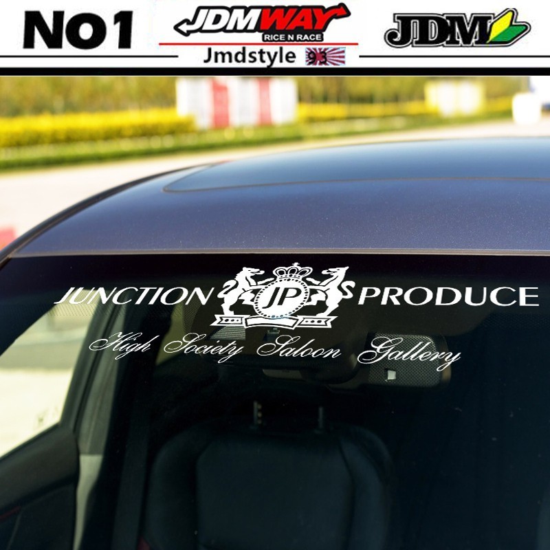 Jual Junction Produce Front Side Windshield Banner Decal Vinyl Car ...