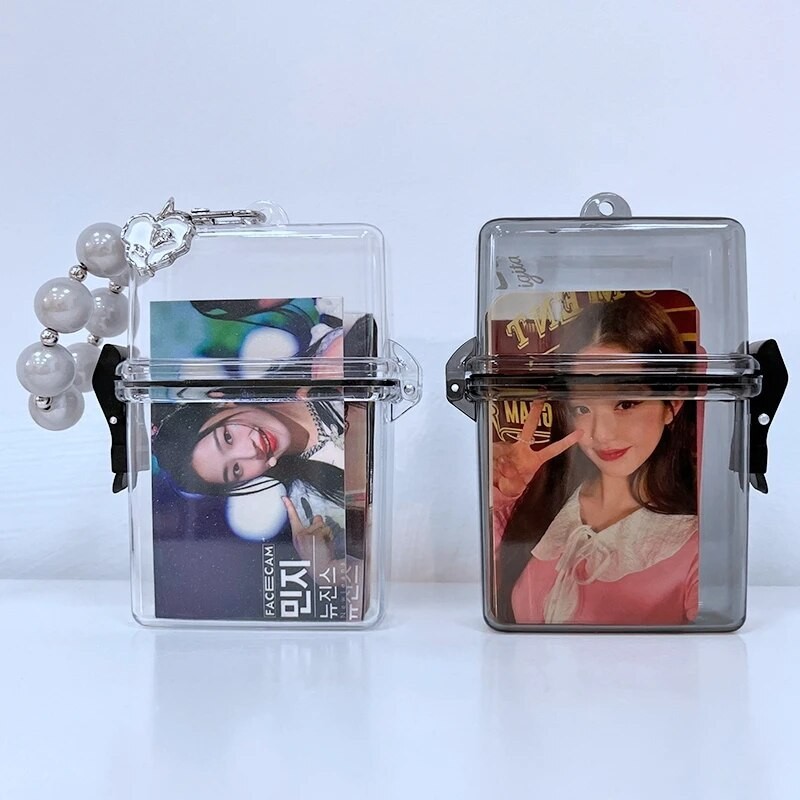 Jual Ins Kpop Idol Card Storage Multiple Types Transparent 3inch ...