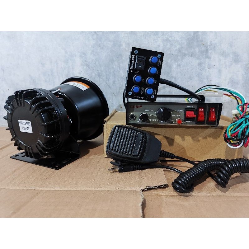 Jual MODUL SIRINE + TOA 200WATT INJECT WHELEN | Shopee Indonesia