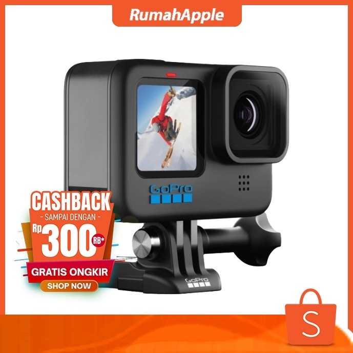 Jual GoPro HERO 10 Black 5.3K 23MP Action Camera Kamera Action not Go Pro Hero 9 8 7 | Shopee ...