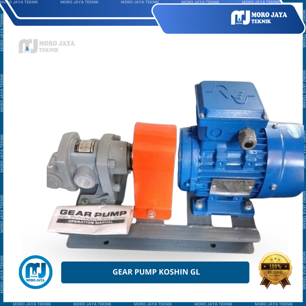 Jual Pompa Usaha Gear Pump Koshin GL 20-10 Pompa Cairan Oli Industri Pump | Shopee Indonesia