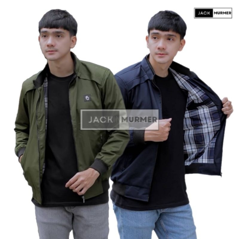 Jual Jaket Casual Harington Flight Pria Murah - Jaket Bomber Cowok ...