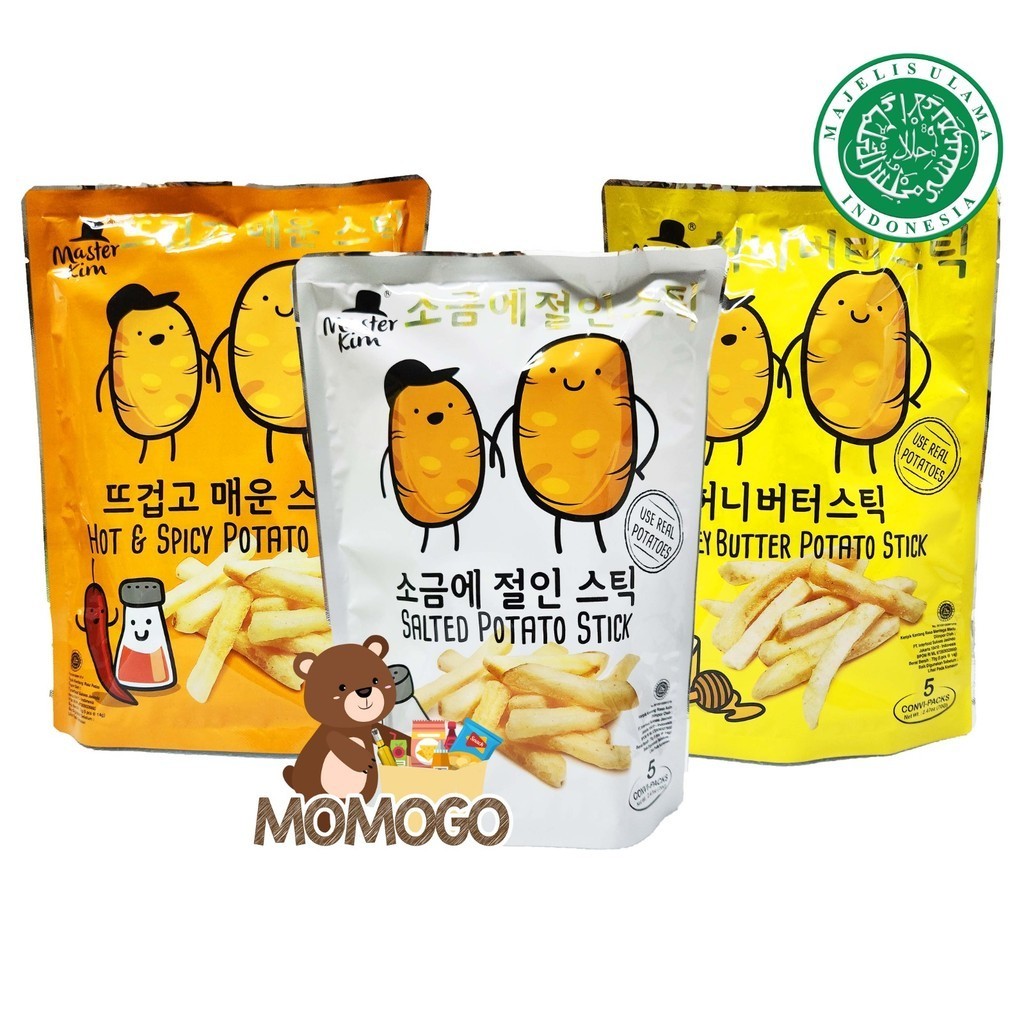 Jual MASTER KIM POTATO/KENTANG ALL VARIANT 70GR | Shopee Indonesia