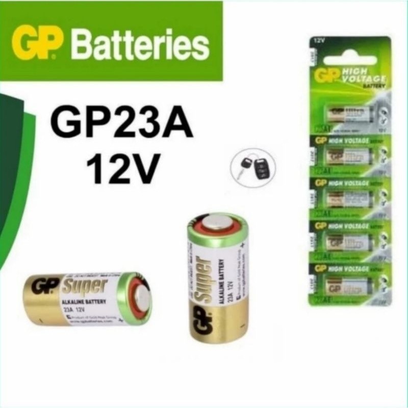 Jual Baterai/Batre GP 23A/A23 Battery GP Super Alkaline Batre Bel Pintu / Remote | Shopee Indonesia