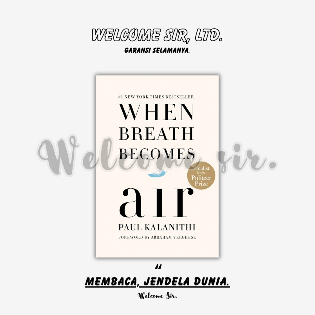 Jual When Breath Becomes Air - by Paul Kalanithi | Shopee Indonesia