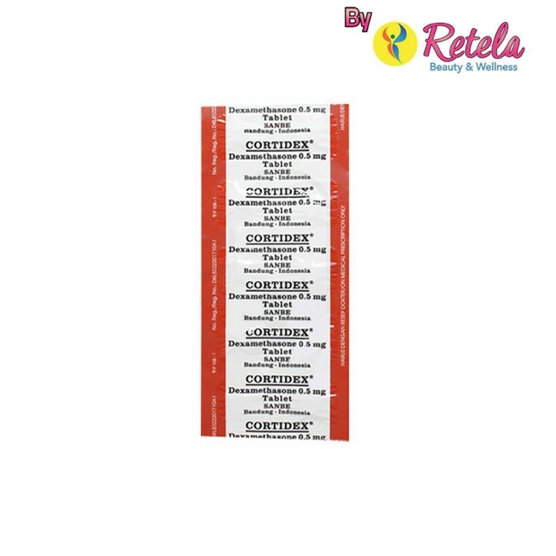 Jual CORTIDEX 0.5MG 1 STRIP 10 TABLET | Shopee Indonesia