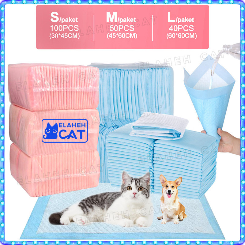 Jual 1 Paket Alas Pipis Kucing Underpad Kucing Anjing Training Pad ...