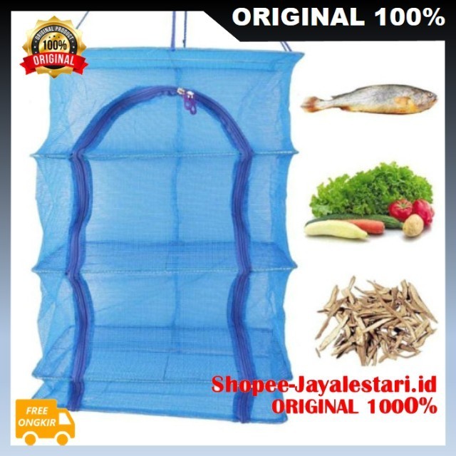 Jual Net Drying Fish Net 4 Layer Jaring Ikan Jaring Jemur Mengeringkan ...