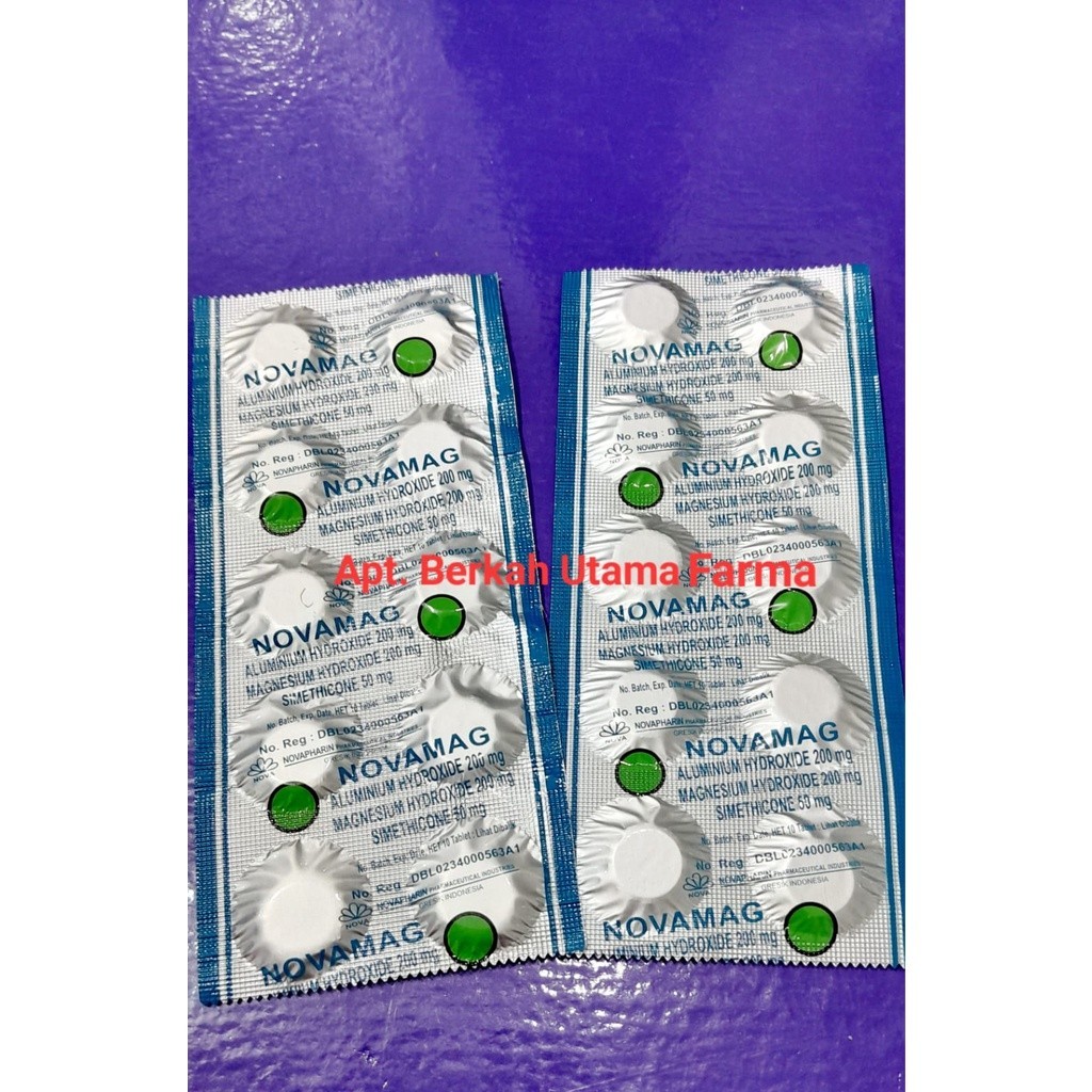 Jual Novamag Strip Isi 10 Tablet | Shopee Indonesia