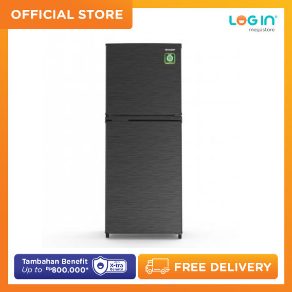 Jual Sharp Kulkas 2 Pintu SJ236MNHS 205 Liter | Shopee Indonesia