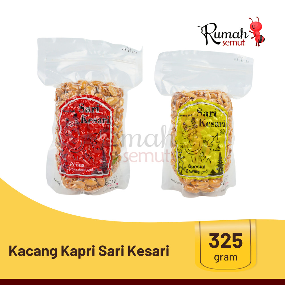 Jual Kacang Kapri Sari Kesari Asli Oleh Oleh Khas Bali 350gr | Shopee ...
