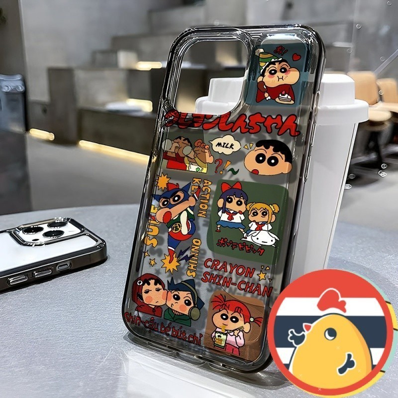 Jual Kartun krayon shin-chan transparan soft Case HP Samsung a15 a25 a35 a24 4g a55 a54 S24 PLUS ...