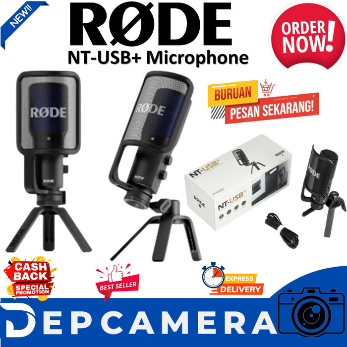Jual Rode NT-USB+ Professional USB Microphone NT USB Plus Mic | Shopee ...