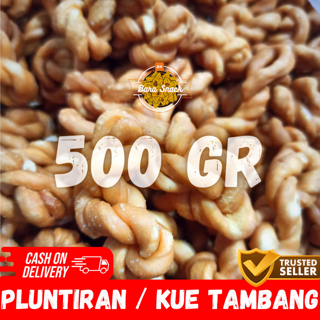 Jual [ 500gr ] Pluntir / Pluntiran / Plintiran / Kue Tambang Cap ...