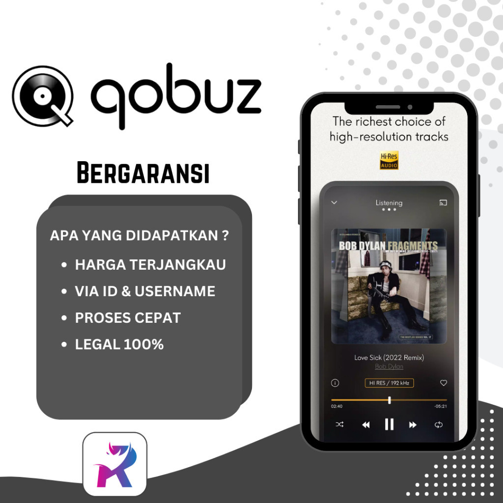 Jual Qobuz Premium 1 Tahun Full Garansi (Proses Tercepat Buka 24 Jam) | Shopee Indonesia
