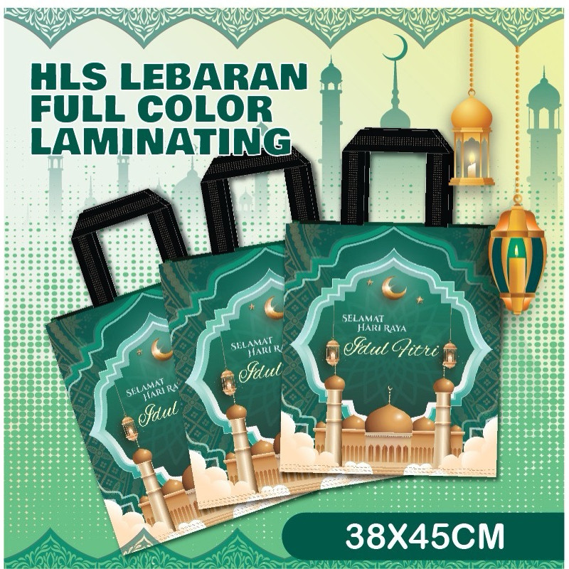 Jual Tas Lebaran BESAR Laminating Full Color / Goodie Bag Lebaran ...
