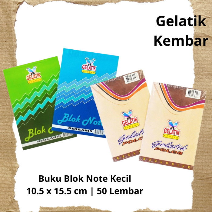 Jual Buku Note / Blok Note Gelatik Kecil 50 Lembar | Shopee Indonesia
