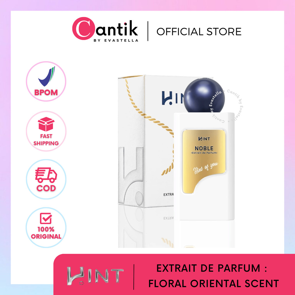 Jual CANTIK - HINT Noble Extrait De Parfum 40ml Original | Shopee Indonesia