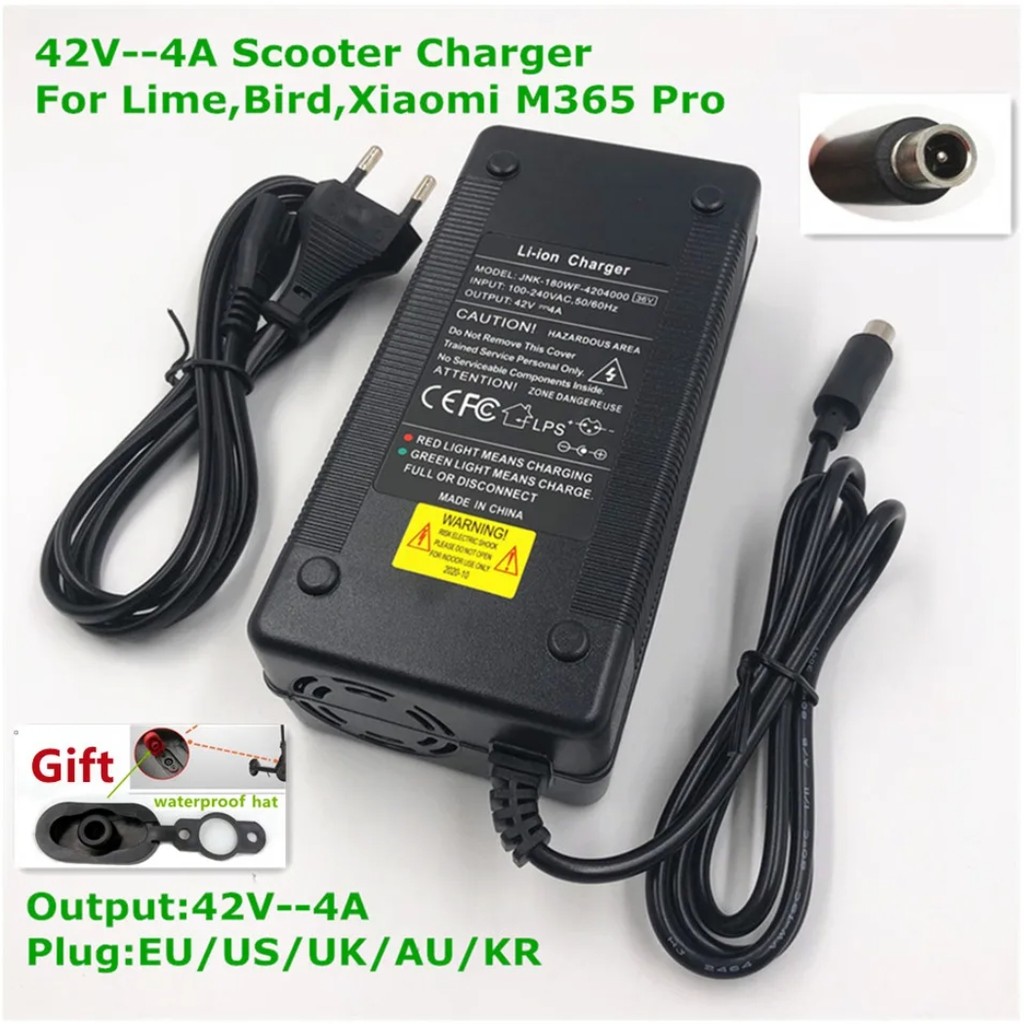 Jual 42V 4A E-scooter Fast Charger For 36V M365 pro,bird,lime,ime-s ...