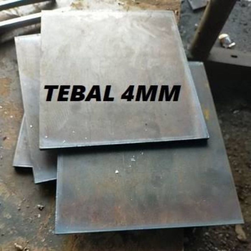 Jual PLAT BESI 4 MM uk 10x10,15,20,25,30,35,40,45,50,60 CM | Shopee ...