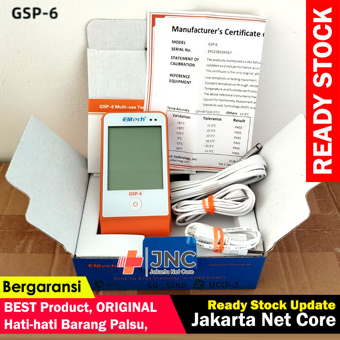 Jual Elitech GSP 6 Humidity Temperature Data Logger Termometer GSP6 ...