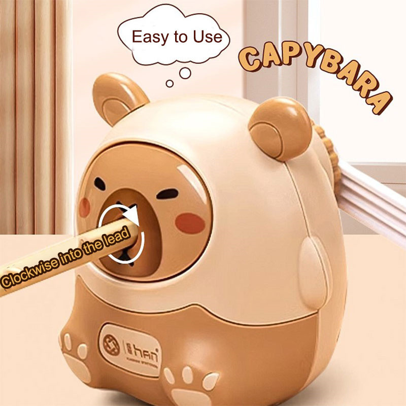 Jual Capybara Pencil Sharpener Pencil Cutter Office School Table Sharperners Stationery Supplies ...