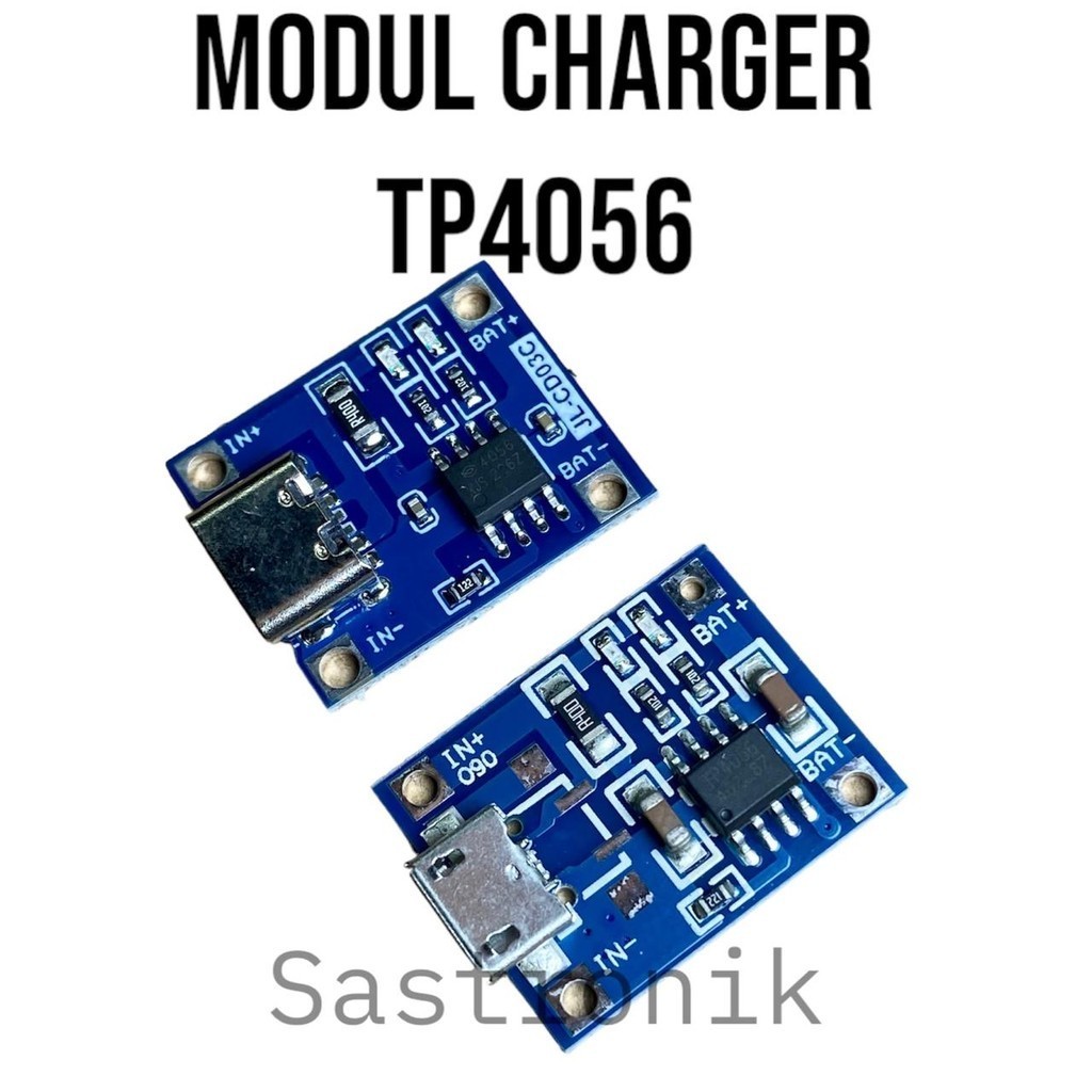 Jual modul charger TP4056 micro usb dan tipe C ready | Shopee Indonesia
