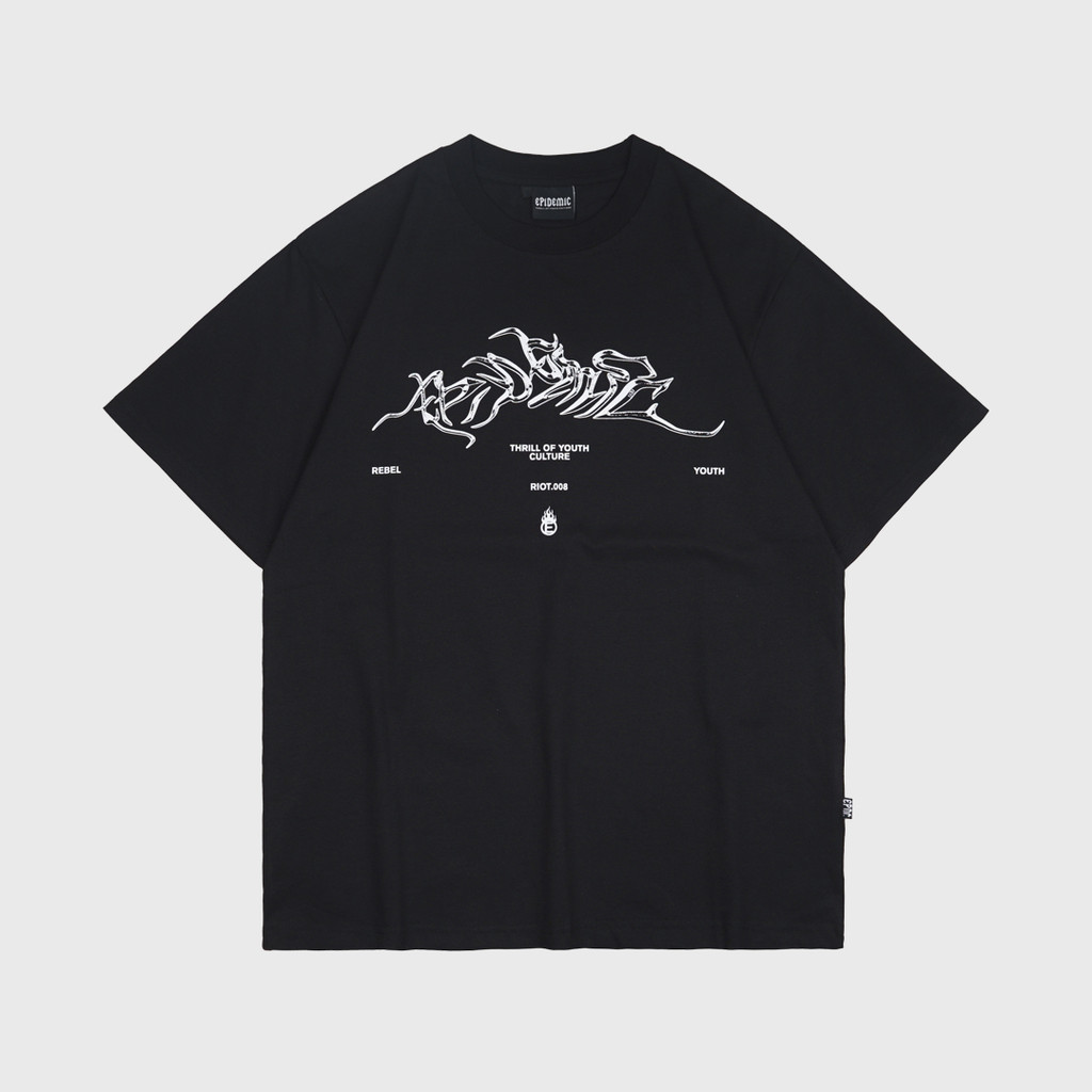 Jual Epidemic T-Shirt American Cotton 20s Turns Black | Shopee Indonesia