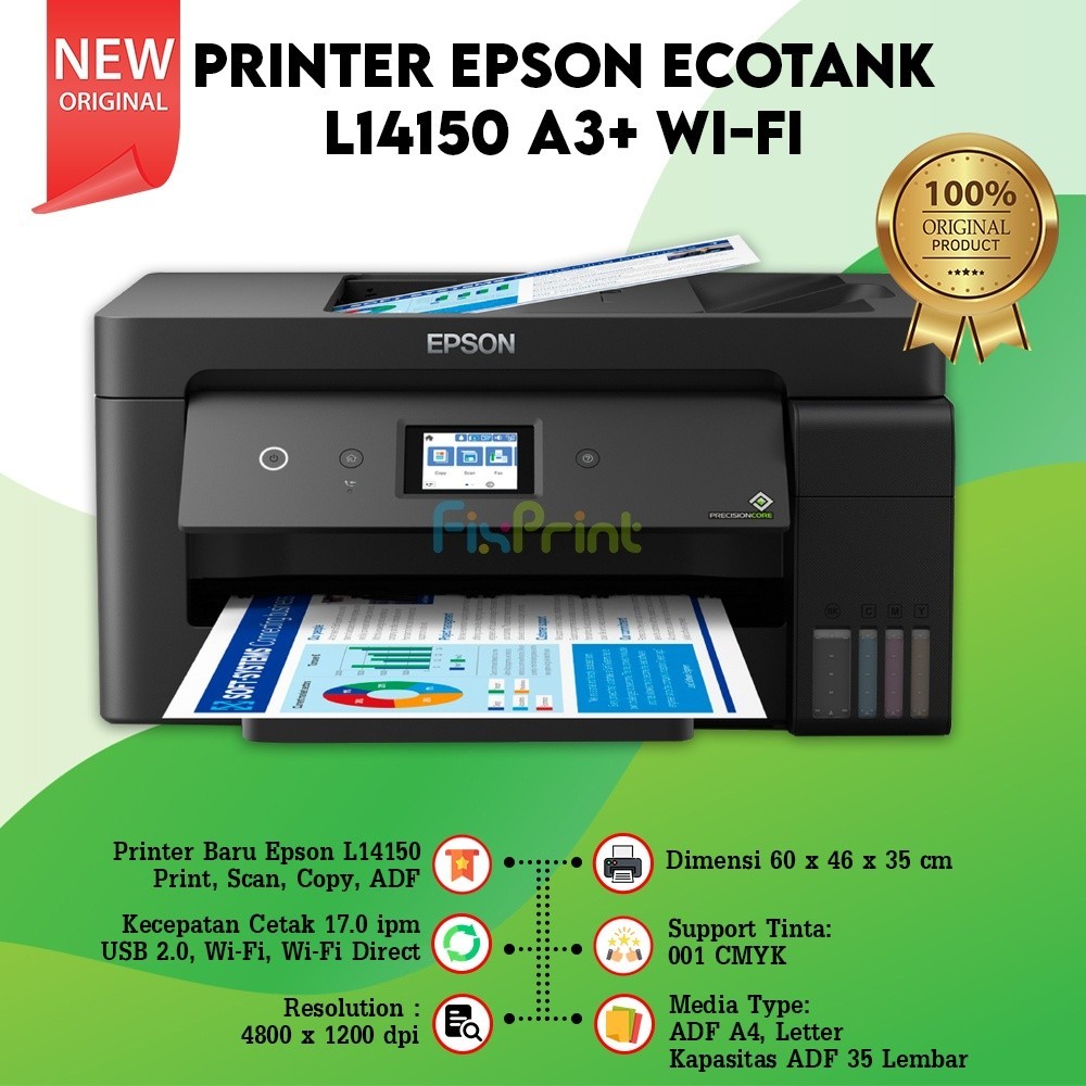 Jual Printer Epson Ink Tank EcoTank M15140 / L14150 / L15150 / L15160 ...