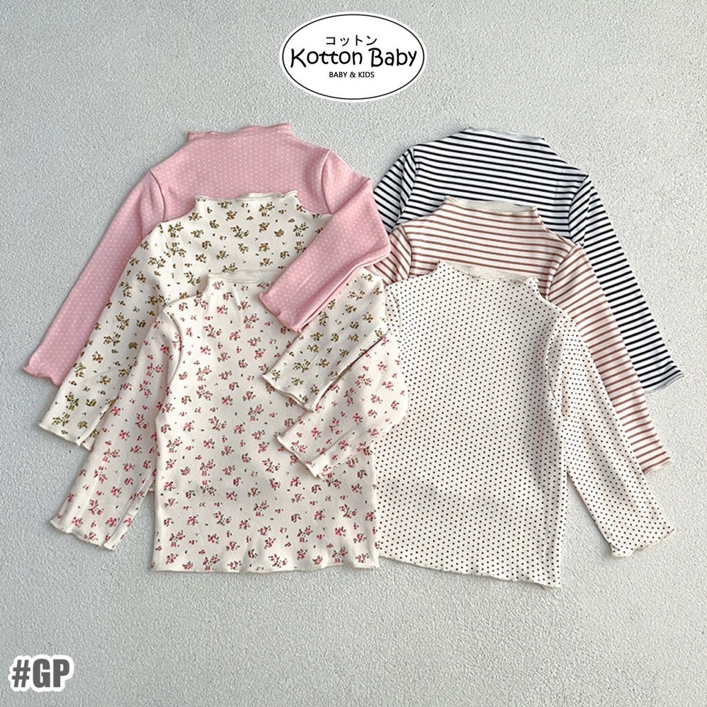 Jual 1-5 thn || KAOS BAJU LENGAN PANJANG ATASAN PAKAIAN ANAK PEREMPUAN ...