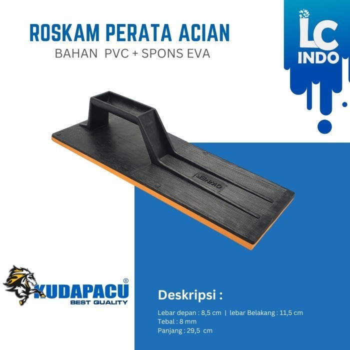 Jual Roskam Perata dempul Roskam Pvc + Karet Spons berkualitas | Shopee ...