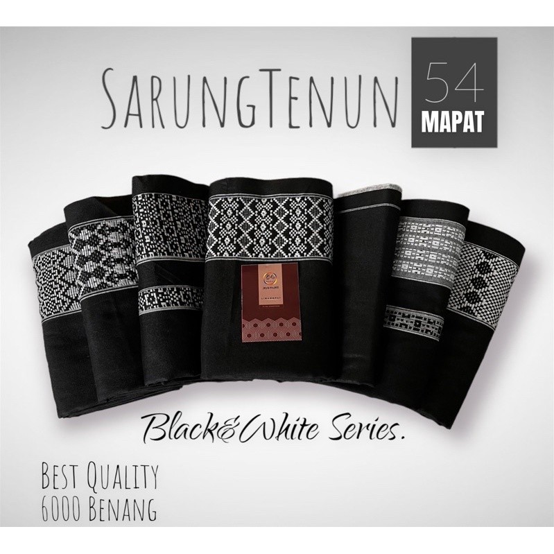 Jual shaffiyah SARUNG TENUN HITAM POLOS MOTIF DOBBY SABUK | Shopee ...